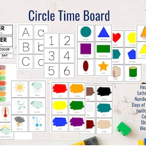 Simple Circle Time Board - Etsy