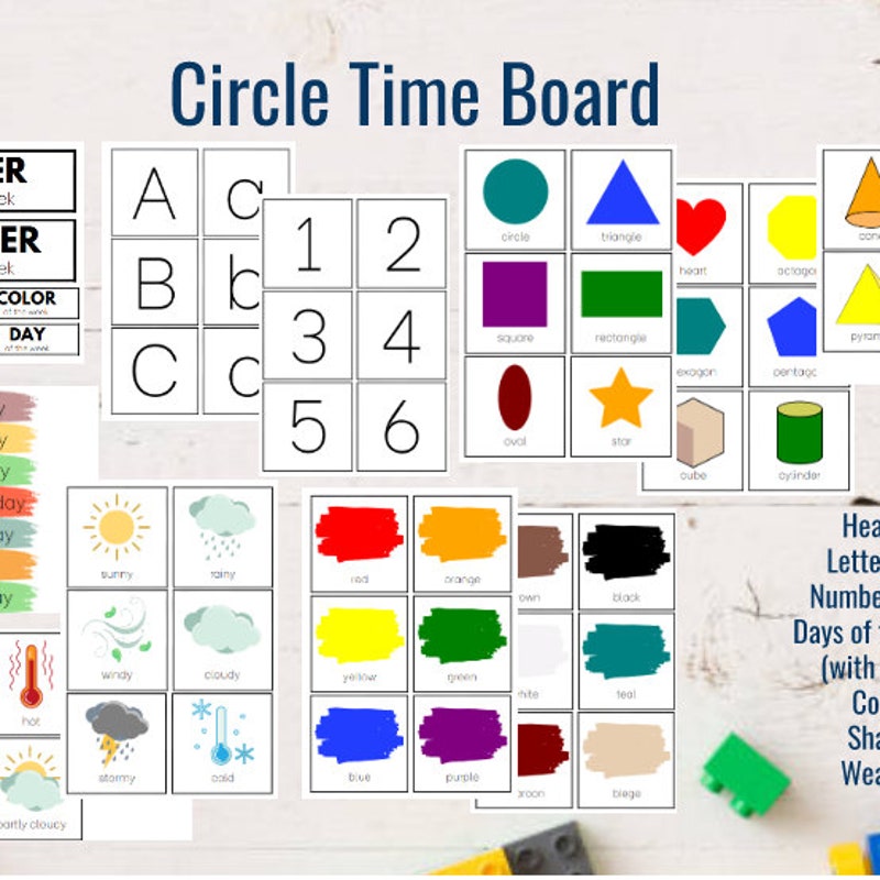 Circle Time Center - Etsy