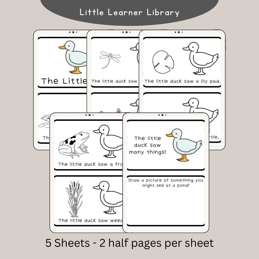 Kindness Easy Reader printable Book - Etsy