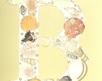 Seashell letter | Etsy