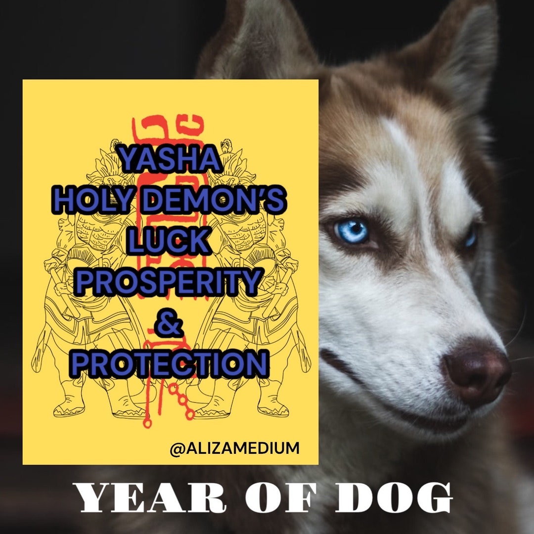 DIGITAL Year of Dog Yasha Holy Demon's Ultimate - Etsy