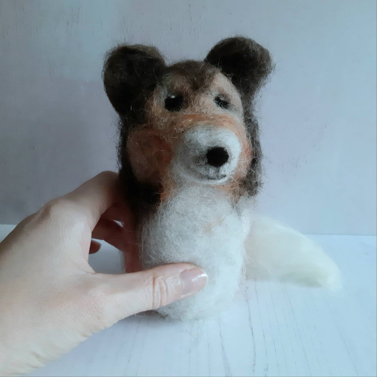 Custom Felted Dog Fur Dog Made With Dog's Fur and Wool - Etsy