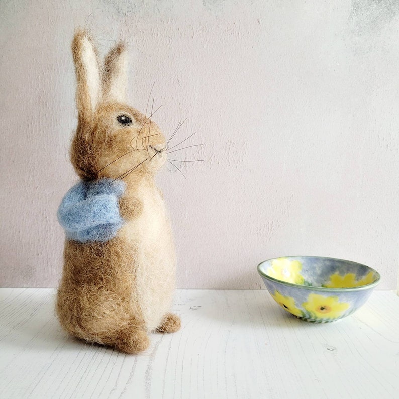 Felted Peter Rabbit Peter Rabbit Decor - Etsy