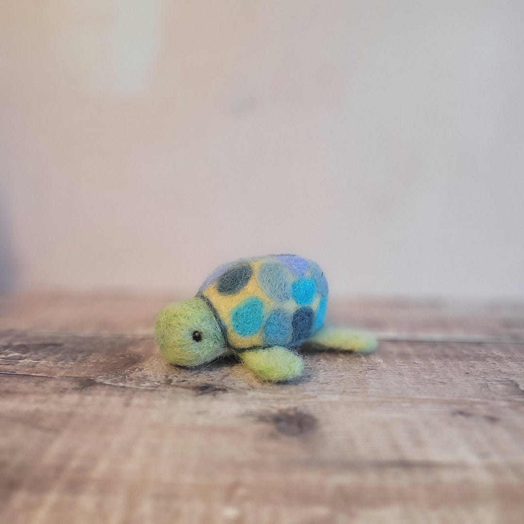 Felted Sea Turtle - Underwater Decor - Ocean Theme - Etsy