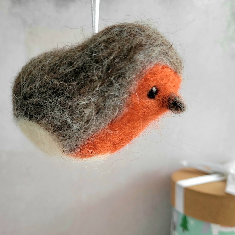 Felt Robin - Etsy UK