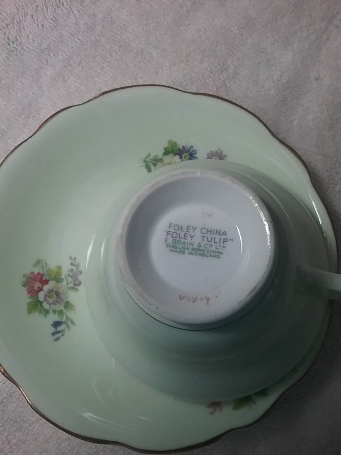 Foley China Foley Tulip. E Brain & Co English Bone China Made in ...