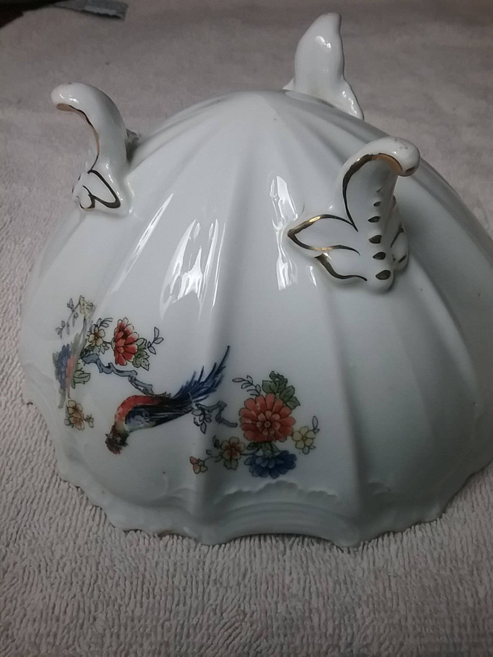 Imperfect Bowl - No Markings - Bird on Branch - Etsy