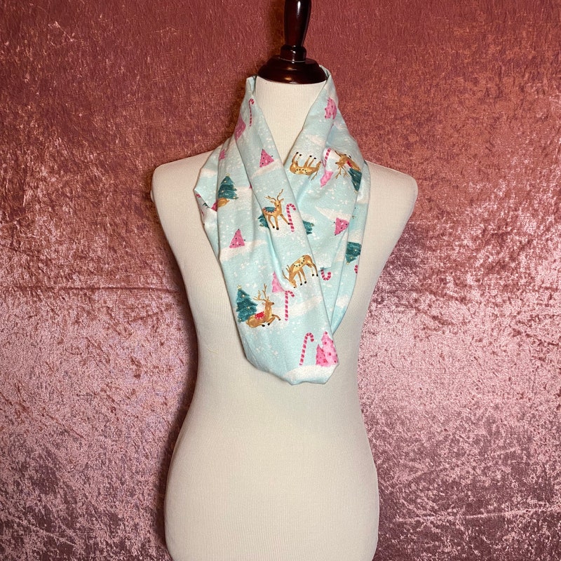 Christmas Infinity Scarf - Etsy