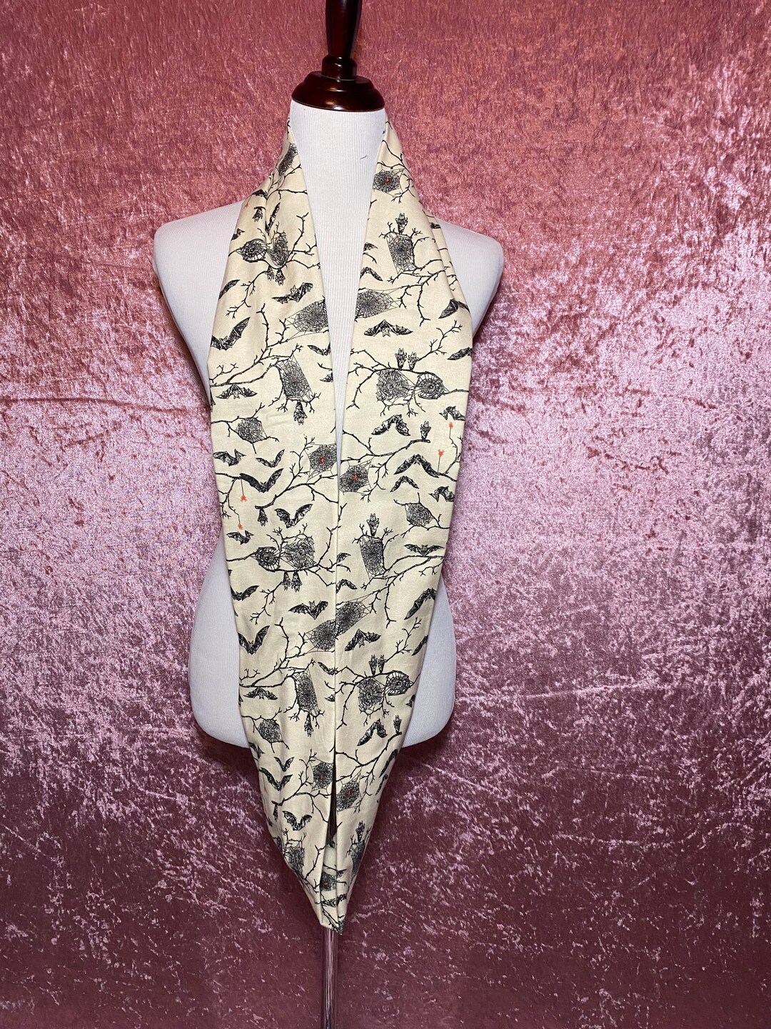 Bat Infinity Scarf - Etsy