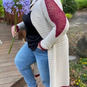 Celestial Cardigan Crochet Pattern - Etsy