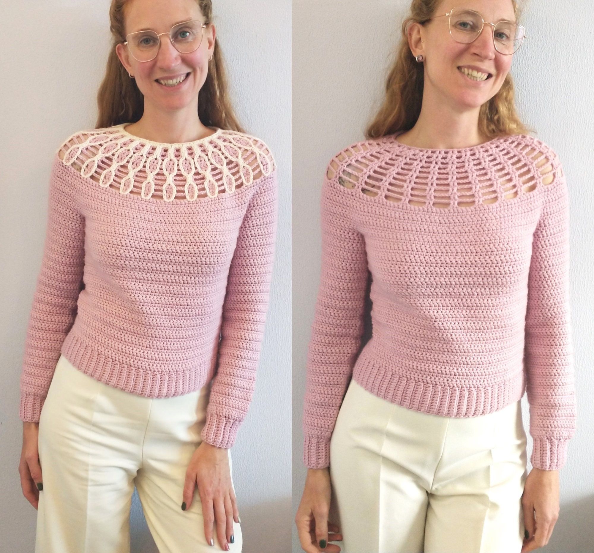 Dandelion Puff Sweater Crochet Pattern - Etsy