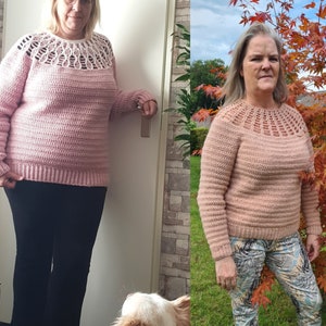 Dandelion Puff Sweater Crochet Pattern - Etsy