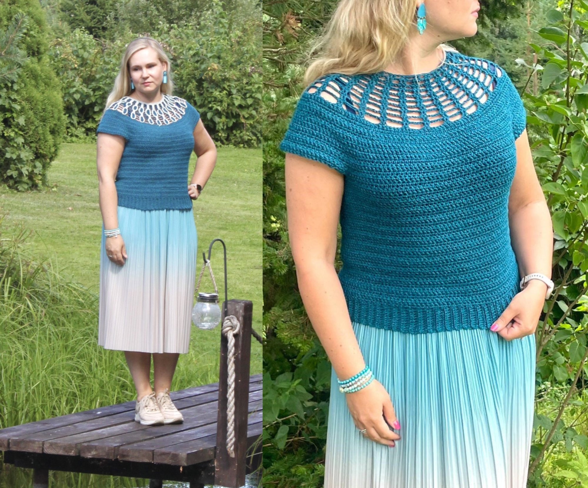 Dandelion Puff Sweater Crochet Pattern - Etsy