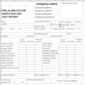 Fire Inspection Guide - Etsy