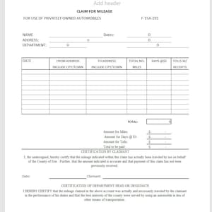 Mileage Tracking & Calculating Excel Form - Etsy