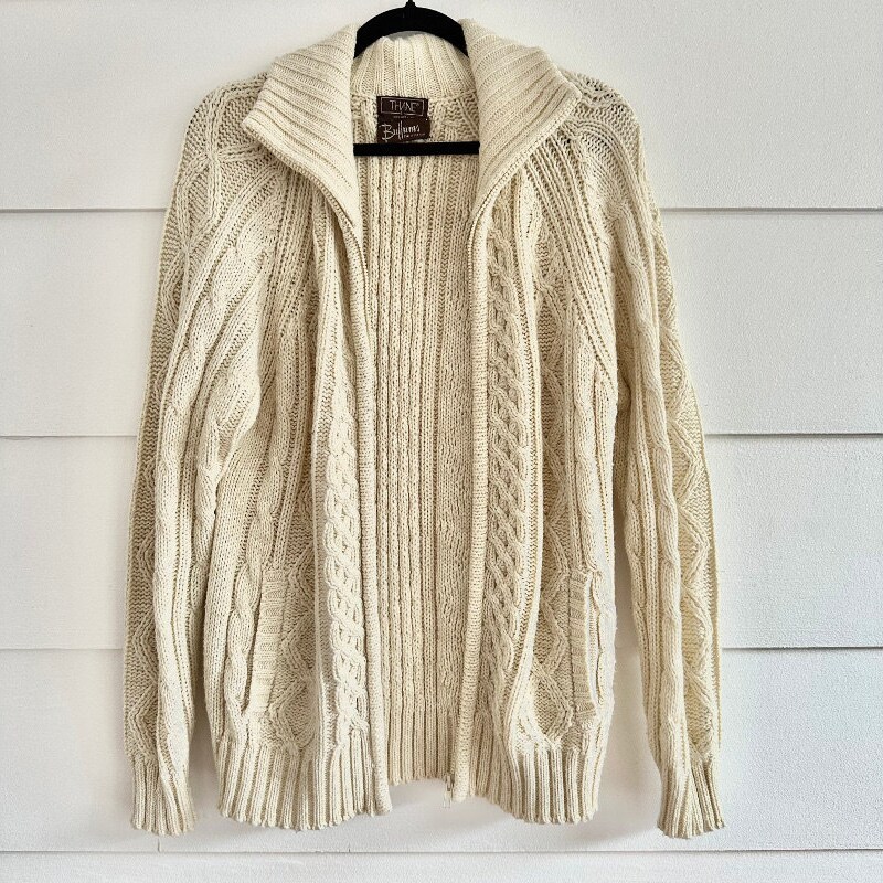 Fisherman Knit Sweater - Etsy