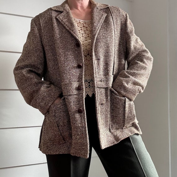 Vintage Tweed Jacket | Vintage Tweed Coat | Mens Twee… - Gem