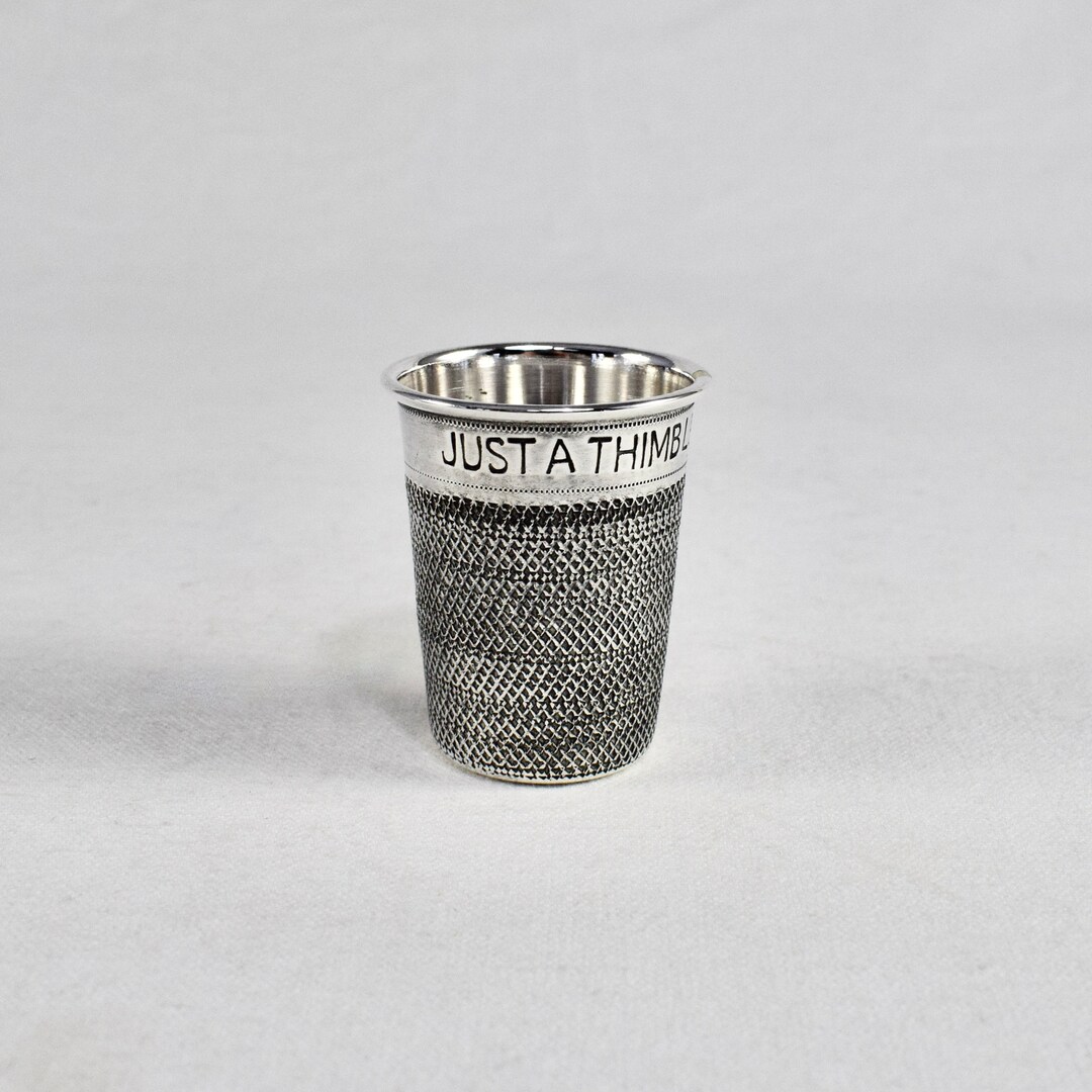 IFS Silver Plate Thimble Jigger - Etsy