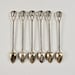 Set of Silverplate Barley Twist Spoons Set of Six - Etsy