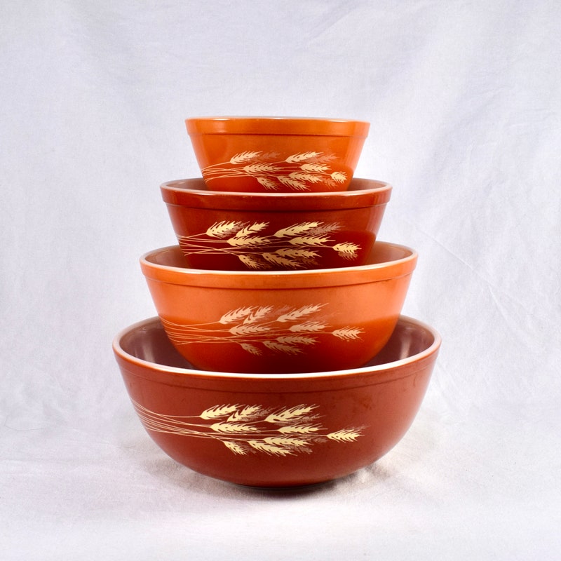 Pyrex Bowl Set - Etsy