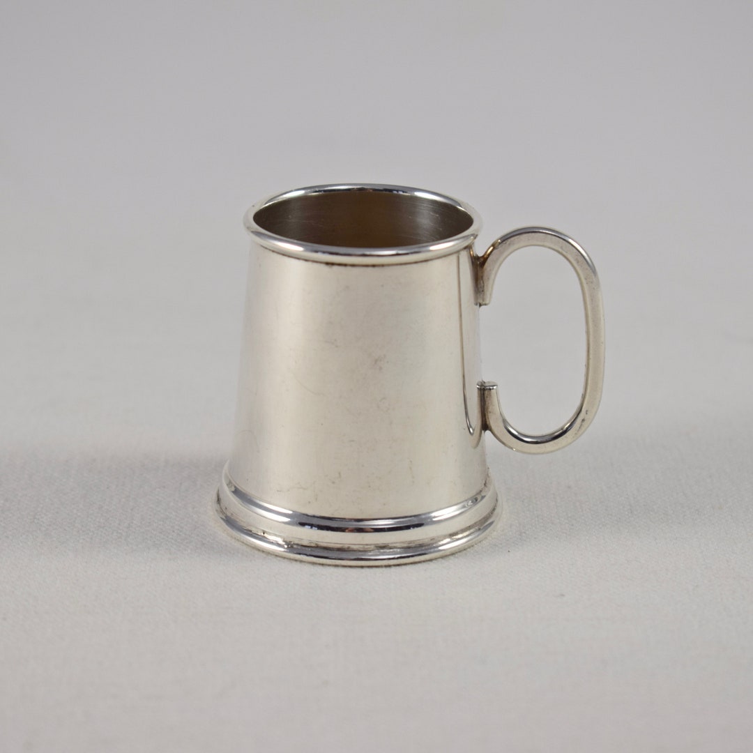 Figural Stein Jigger by P.H.V & Co in Silverplate - Etsy
