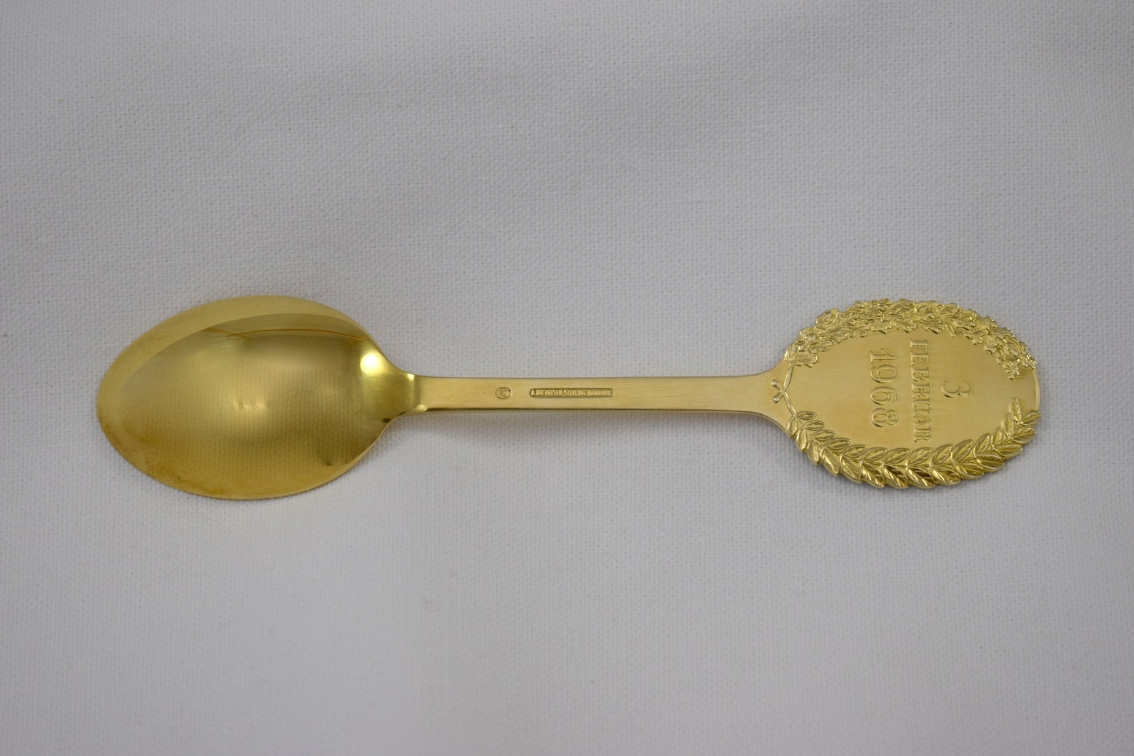 Danish Silverware A. Michelsen Commemorative Enamel Gold Wash - Etsy