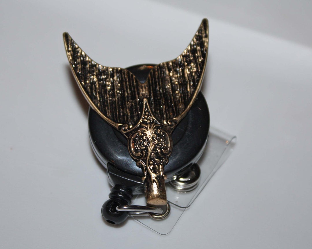 Whale Fluke Badge Reel - Etsy