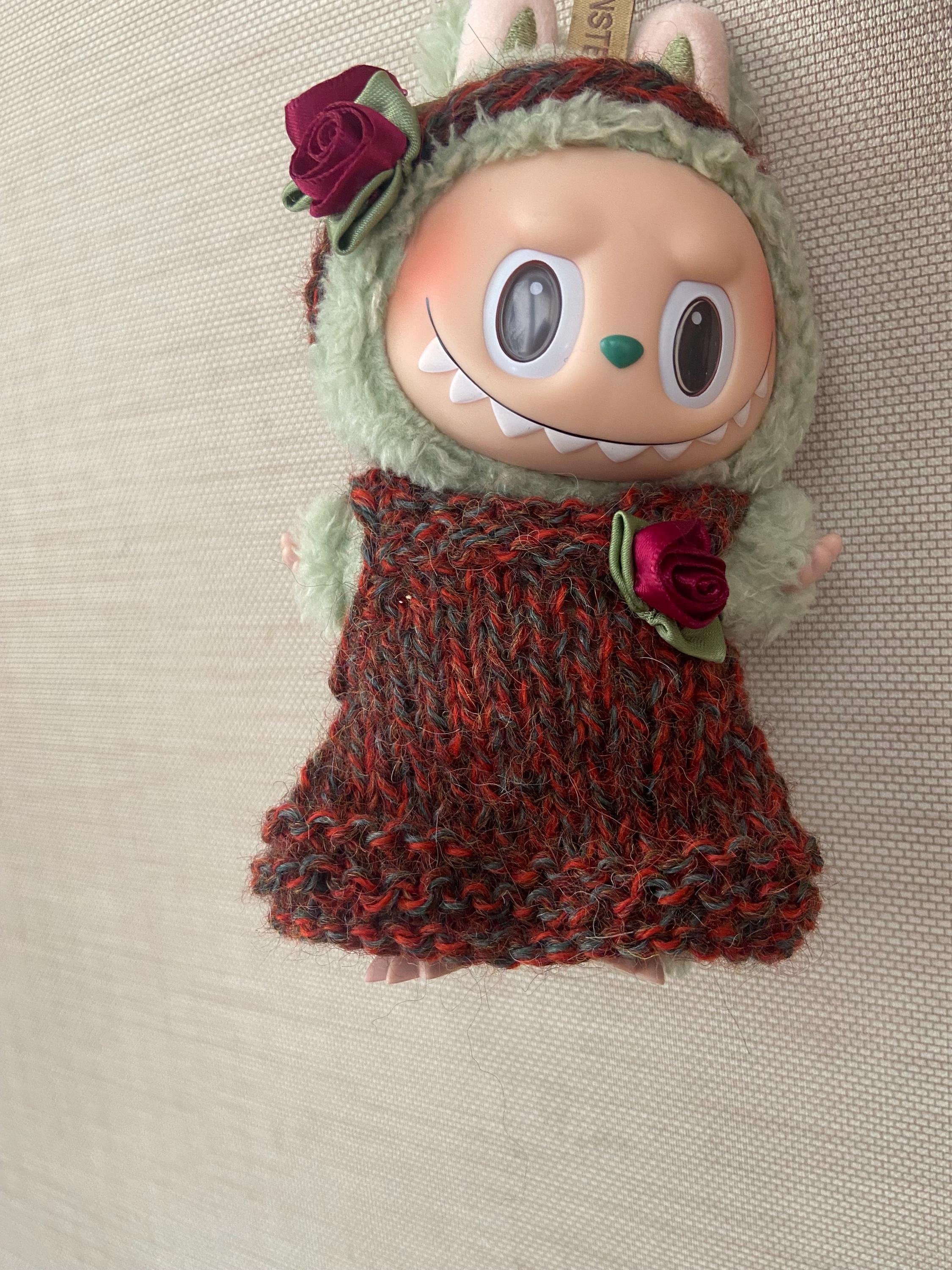 Handmade Knit Outfit for Labubus 2 Piece - Etsy