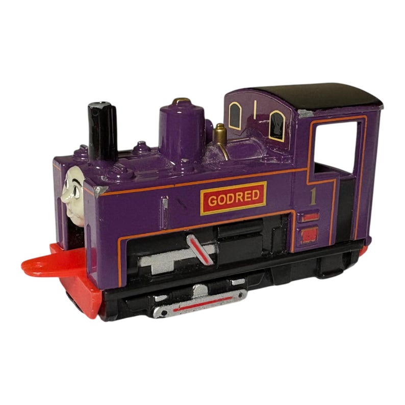 Vintage ERTL 1995 Thomas the Tank Engine & Friends Godred Train Die ...