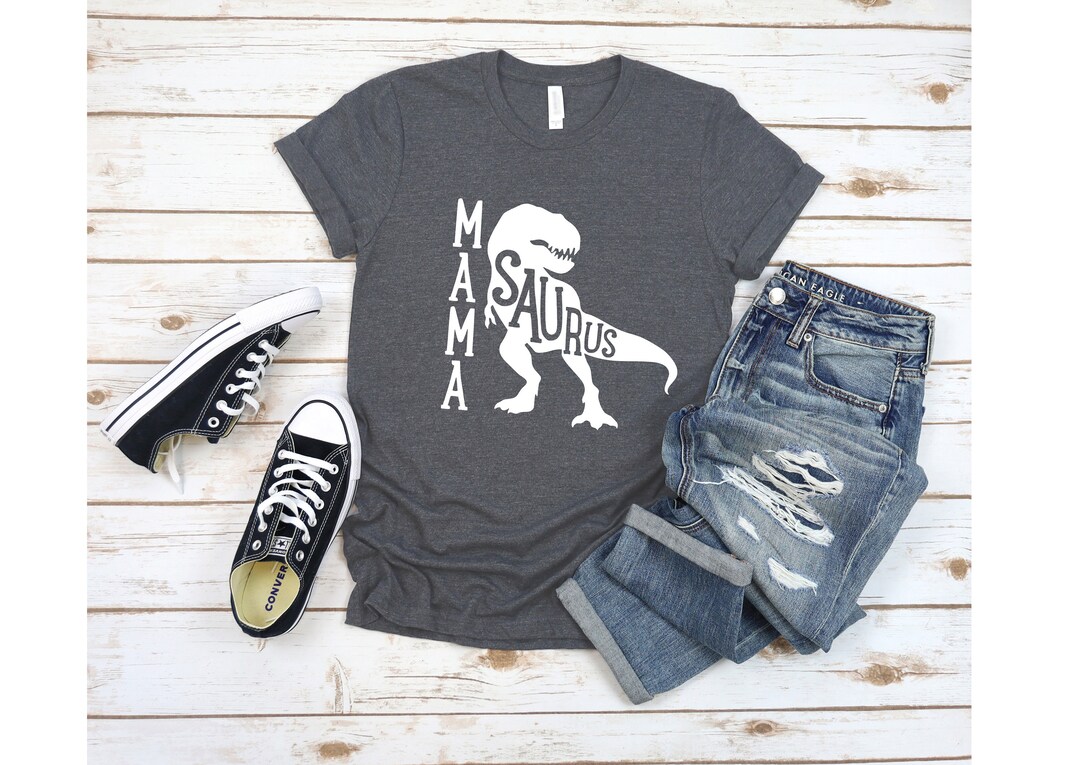 Mamasaurus Shirt, Mama Saurus Tee, Shirt Mother's Day Gift, Dinosaur ...