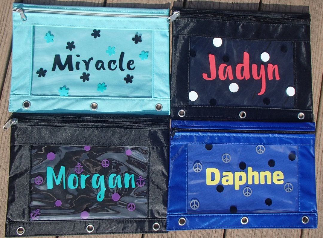 Personalized Pencil Pouch, Back to School, Personalized, Pencil Holder ...