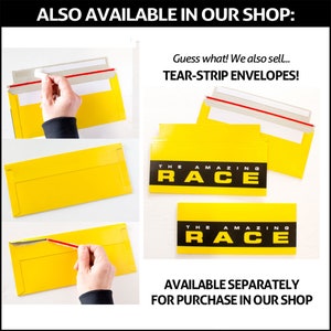 Amazing Race Party Printables - Editable Clue Cards and Invitation ...