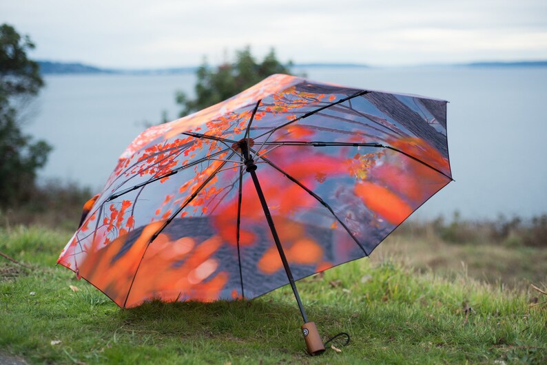 Fall Leaves Umbrella - Etsy