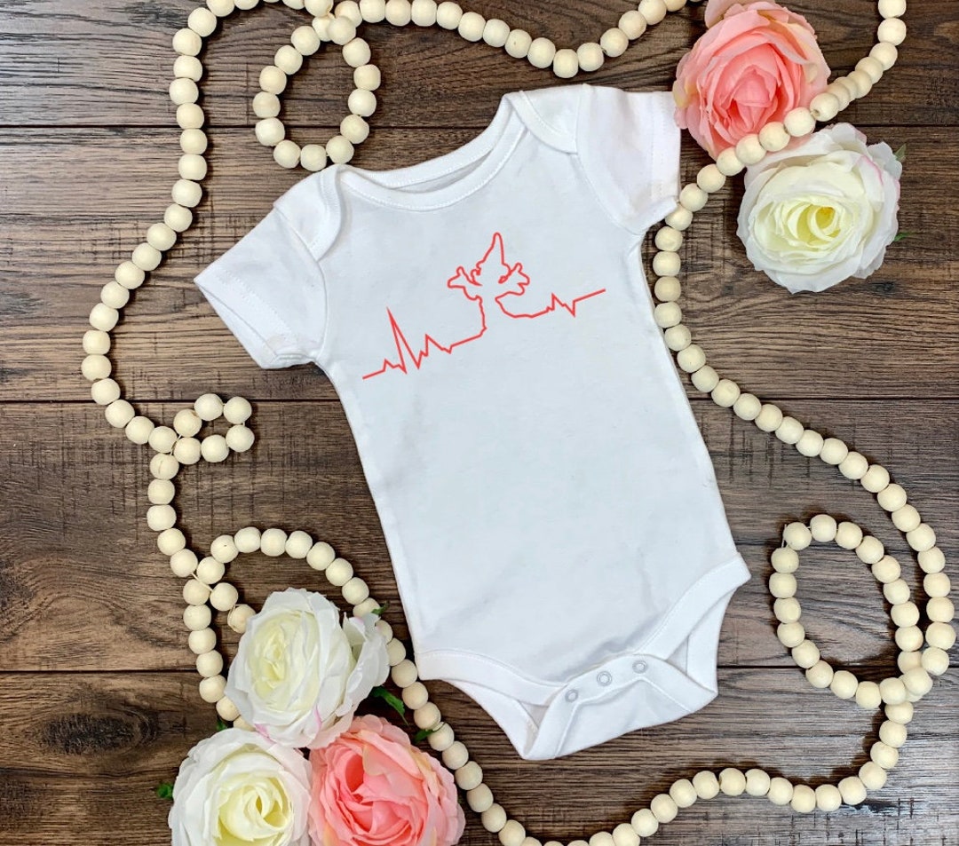 Disney Heart Beat Mickey Mouse Onesies Bodysuits Onesies - Etsy