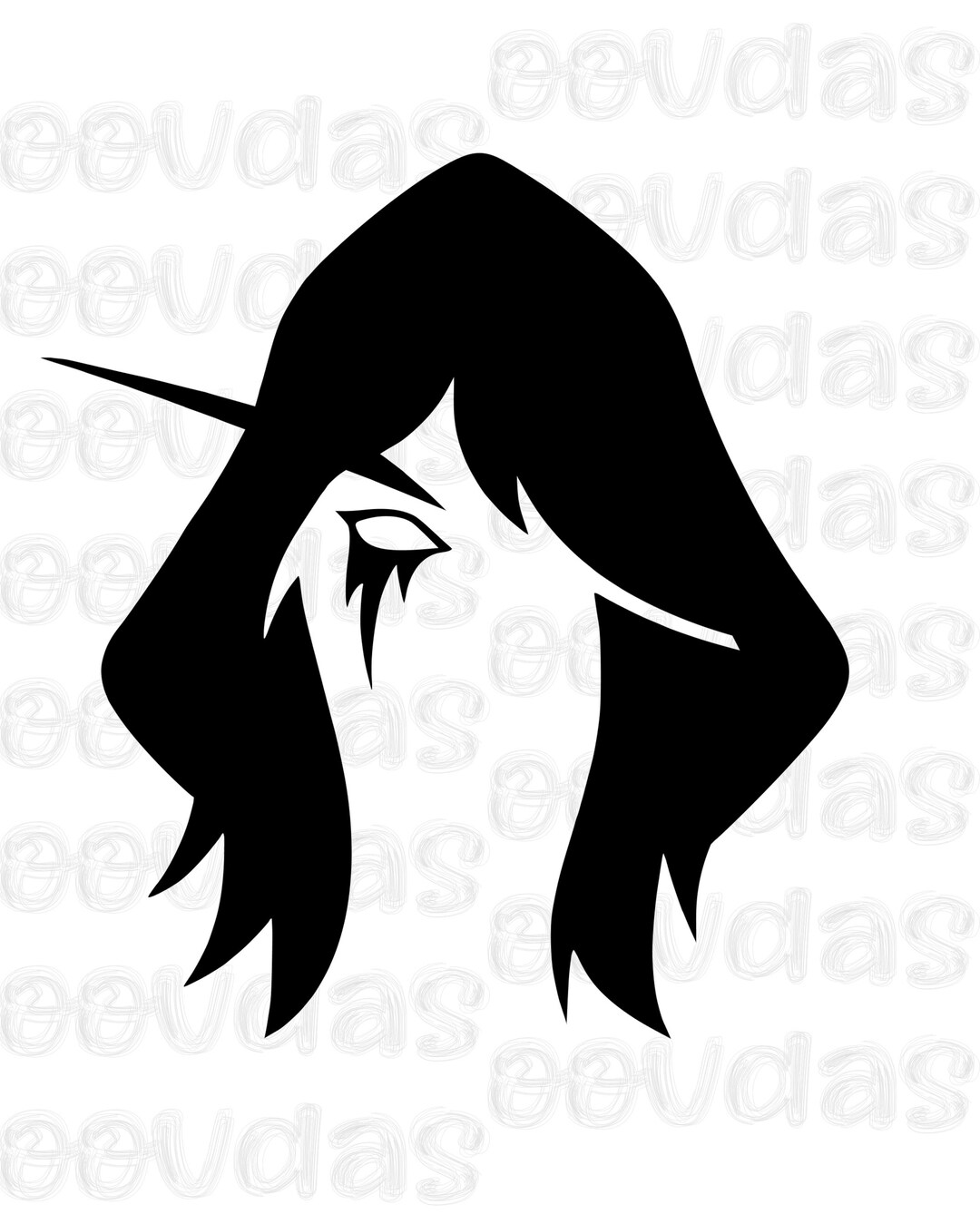 Digital Download of the Dark Lady Player Icon ** Digital Download Only ...
