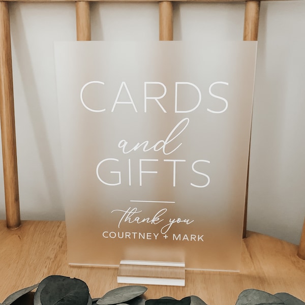 Gifts Table Sign - 60+ Gift Ideas for 2024