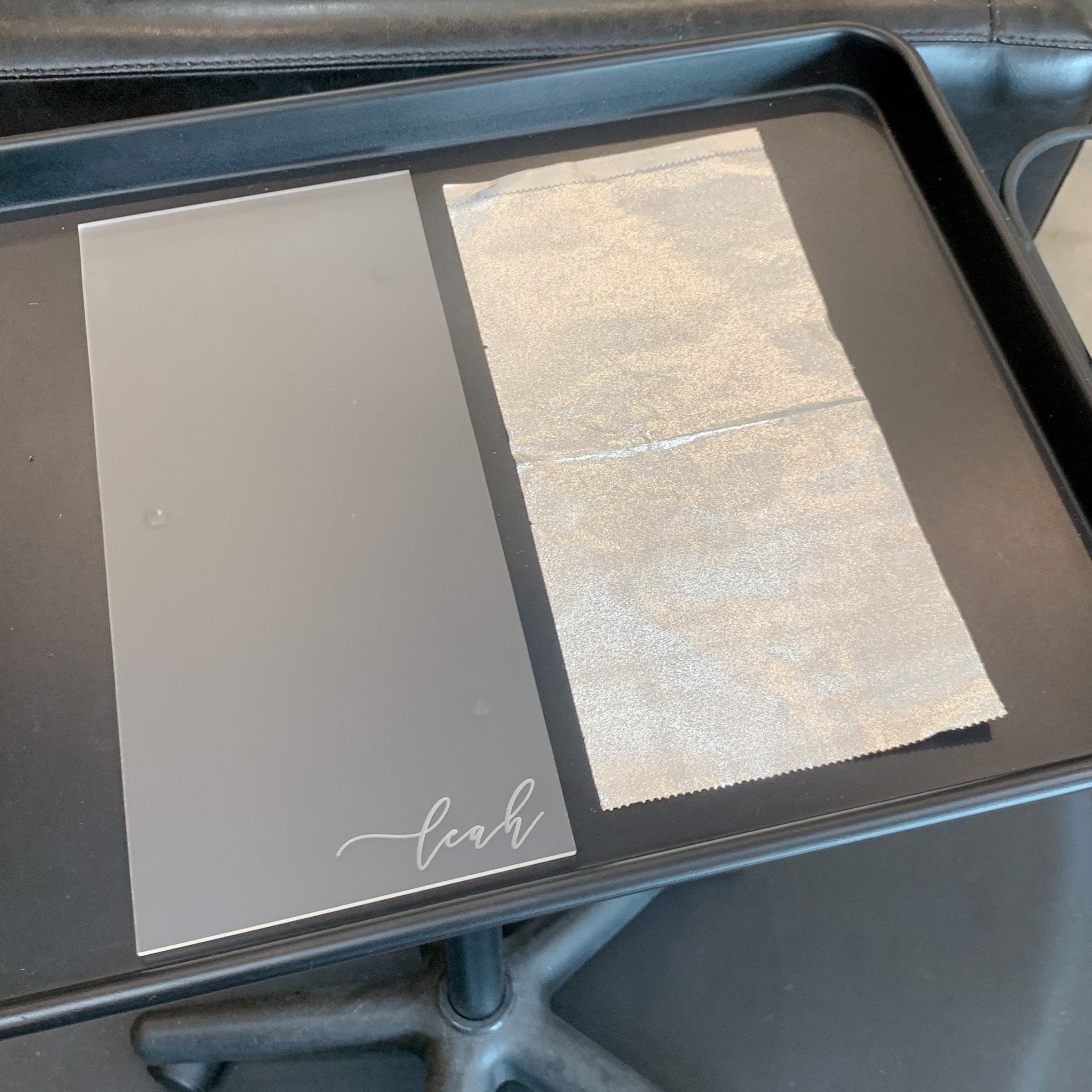 Personalized Balayage Board | Custom Highlight Board | Frosted Acrylic ...
