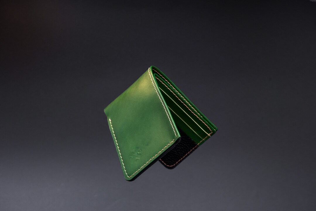 Bifold Wallet Polished Edges - Etsy