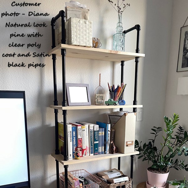 Pipe Bookshelf - Shop Online - Etsy