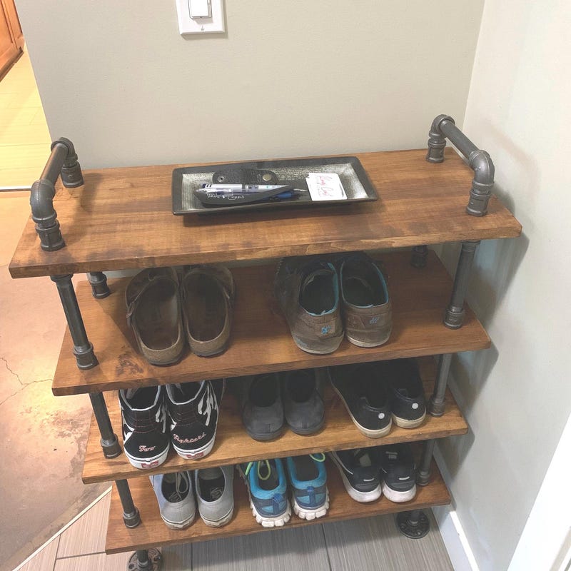 Shoe Rack Entryway - Etsy