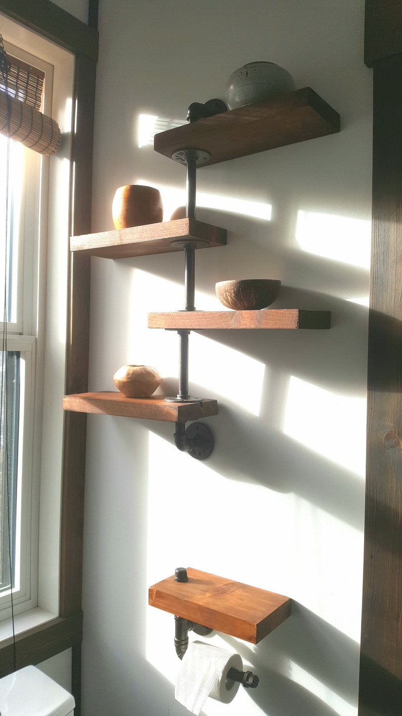 4 Tier Industrial Style Bar Shelf Pipe Bar Shelf Retro Bar - Etsy