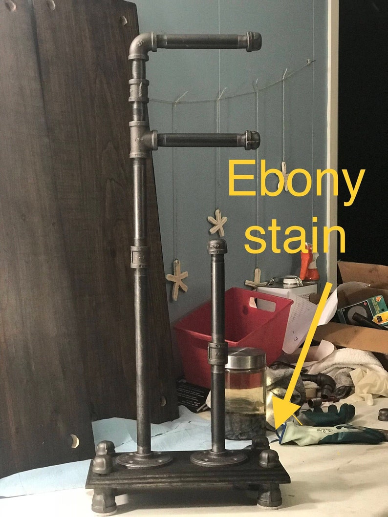 Toilet Paper Stand Industrial Style Freestanding 5 Roll - Etsy