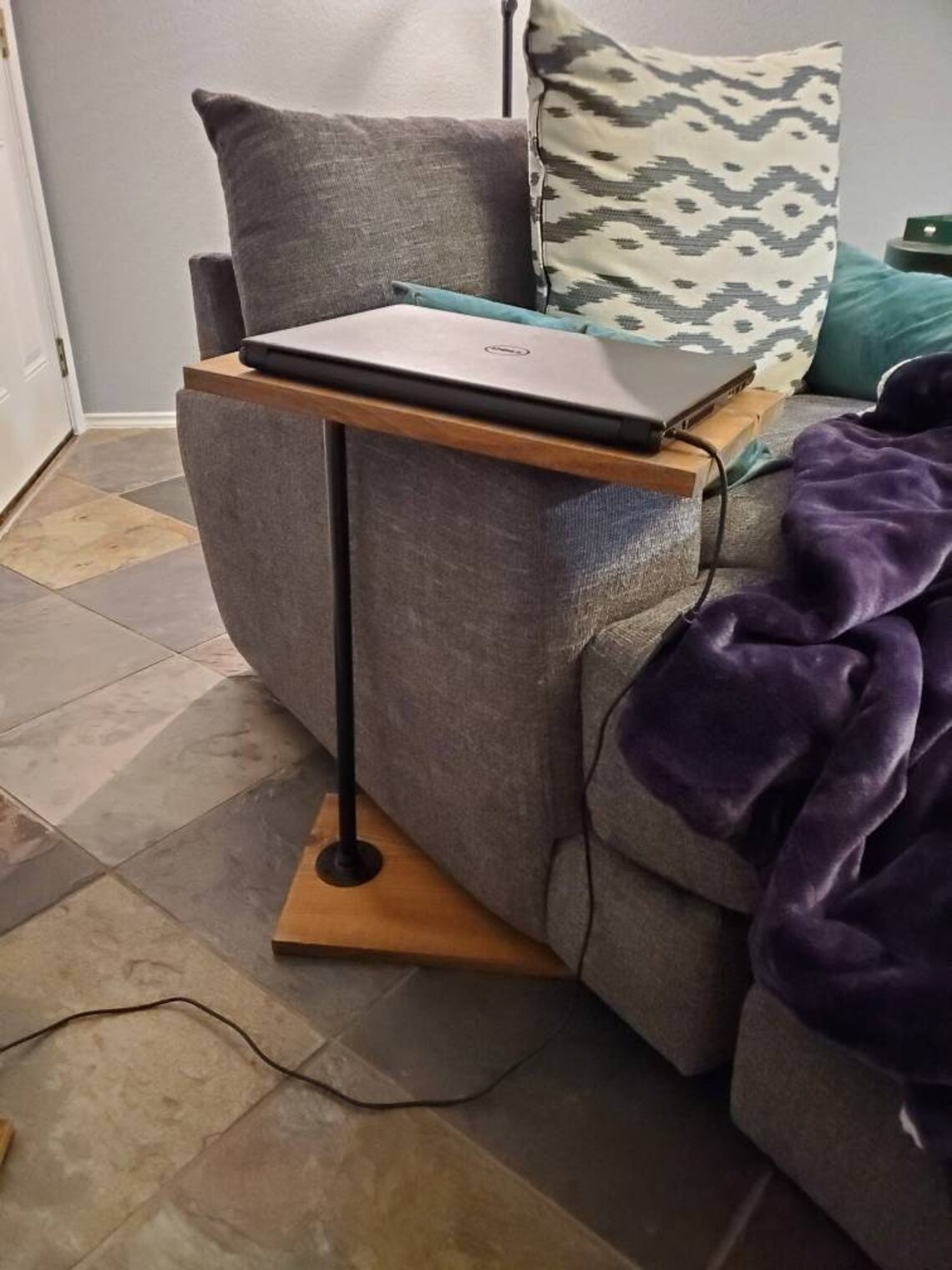 Rustic C Table End Table Flat Top End Table Home Decor - Etsy