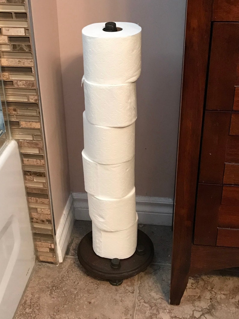 Toilet Paper Storage Stand Industrial Style Retro Look | Etsy