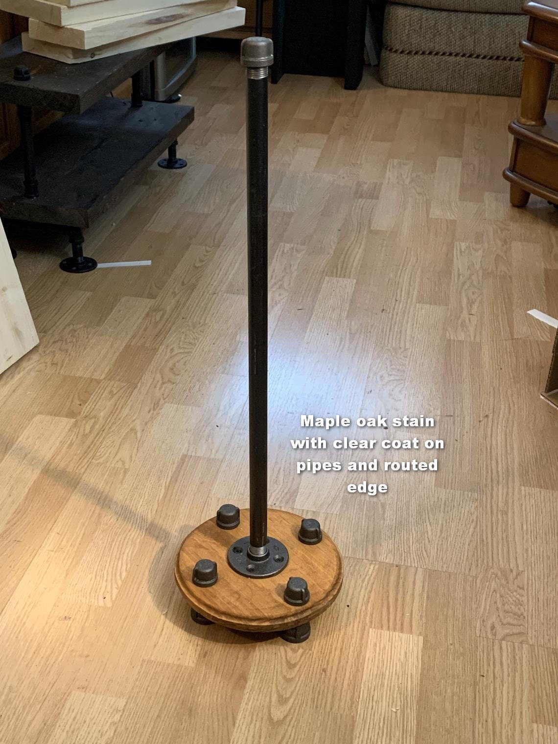 Toilet paper storage stand industrial style retro look | Etsy