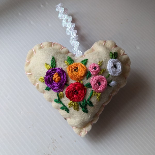 Embroidered Felt - Etsy
