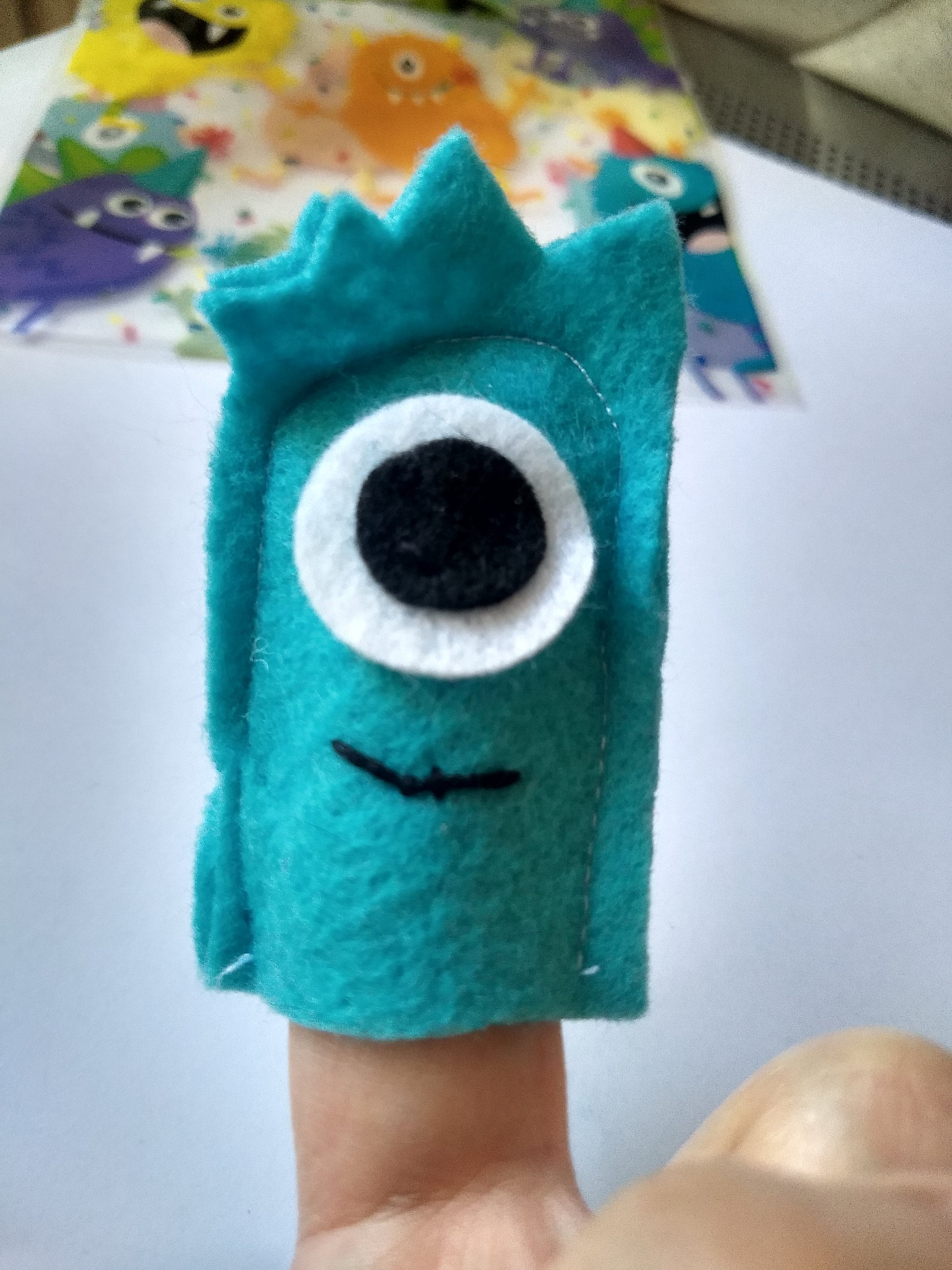 Monster Party Favors Felt Monster Finger Puppets - Etsy