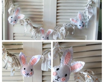 Rabbit Garland - Etsy