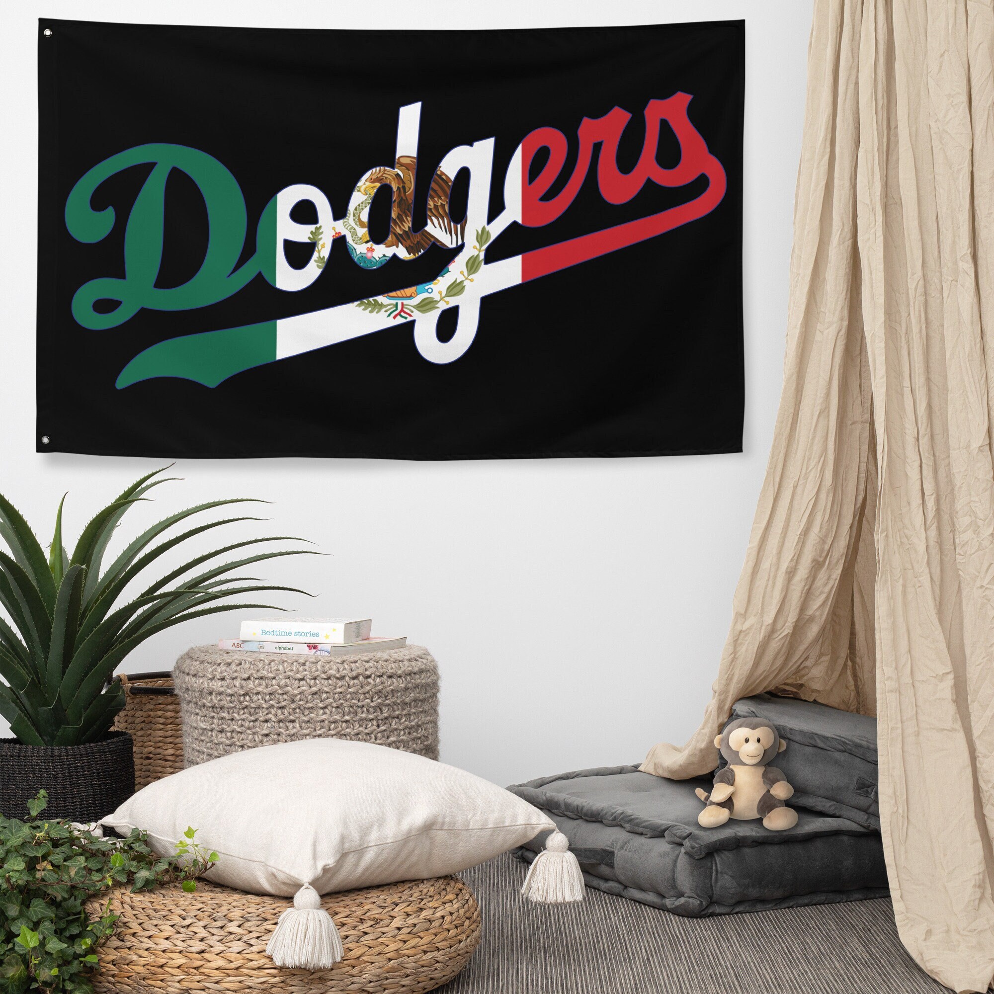 Mexican Dodgers Flag 34.5x56 - Etsy