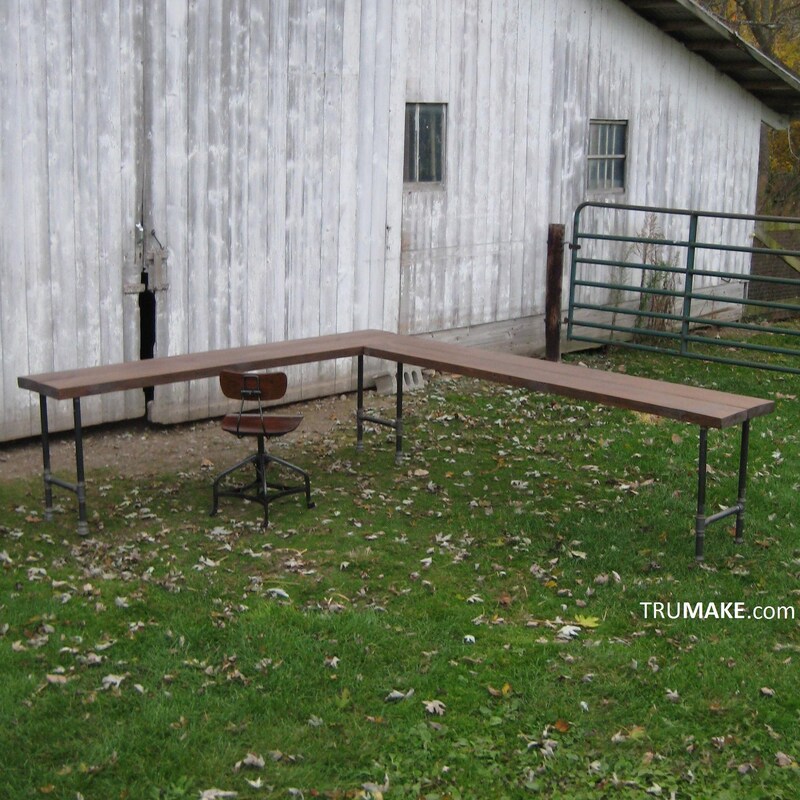 Barn Wood Desk - Etsy